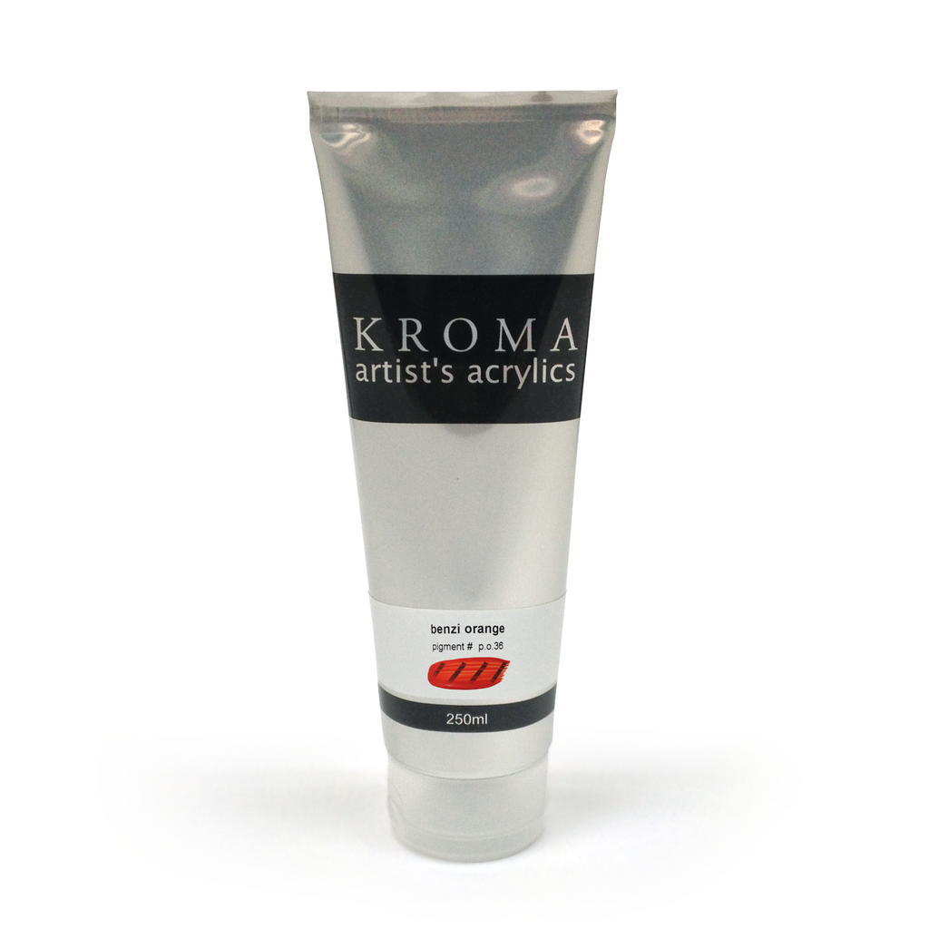 benzi orange – Kroma Artist's Acrylics